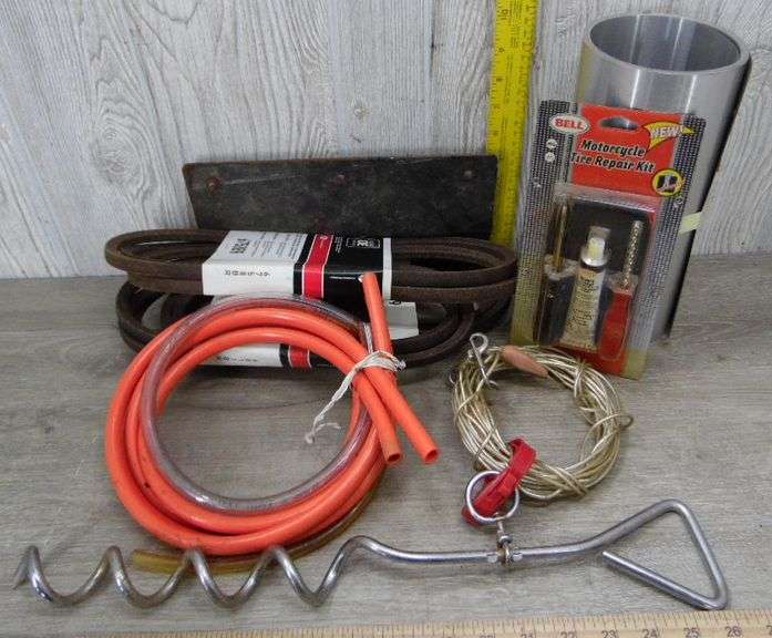 Flashing, Belts & Misc. - Dunker Auction