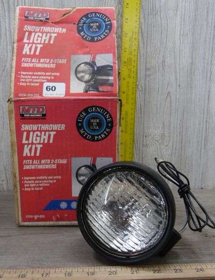 12V Light Kit - Dunker Auction