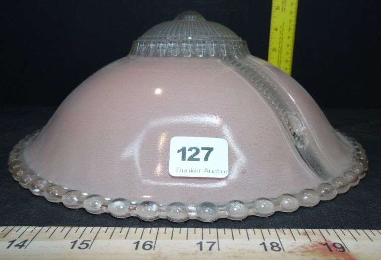 Antique Light Shade - Dunker Auction