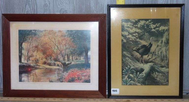 Framed Artwork - Dunker Auction