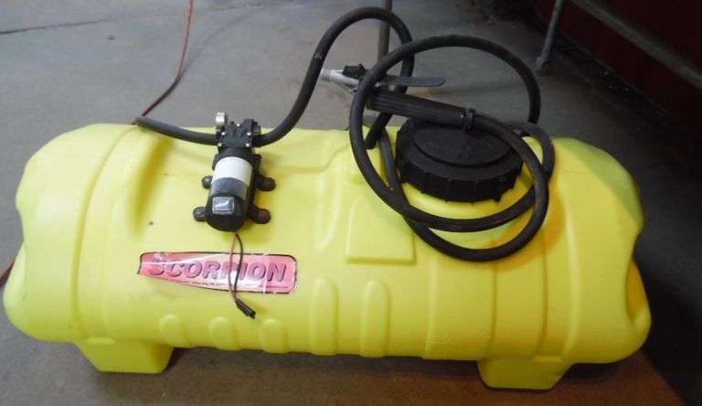 Scorpion Lawn Sprayer - Dunker Auction