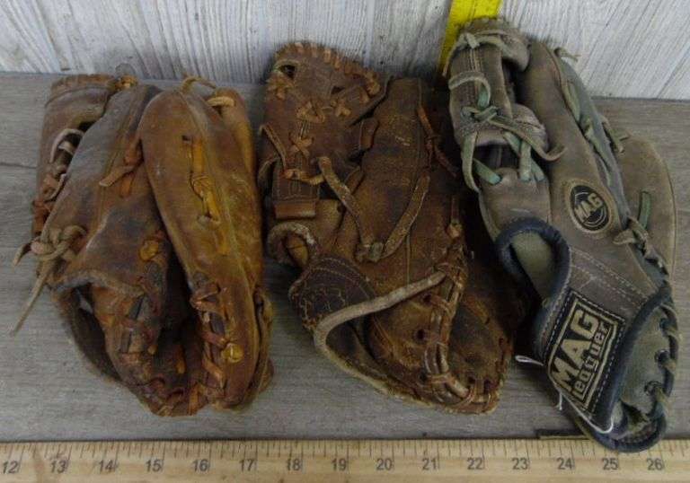 Baseball Mitts - Dunker Auction