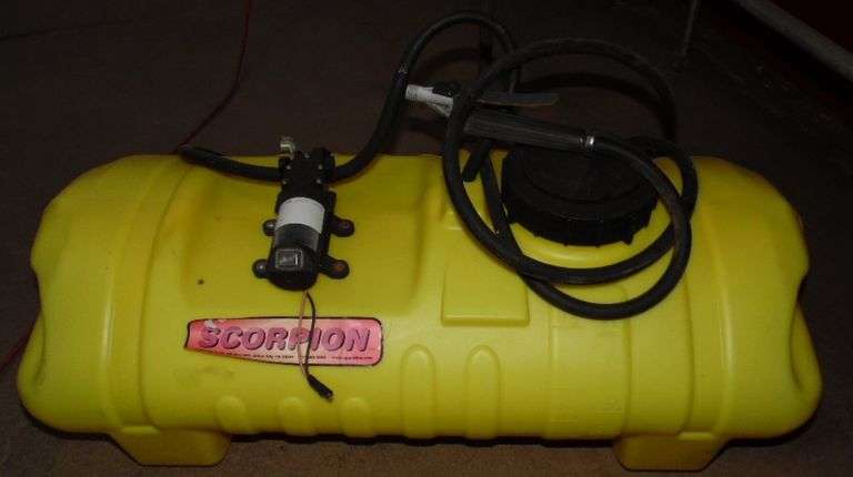 Scorpion Lawn Sprayer - Dunker Auction