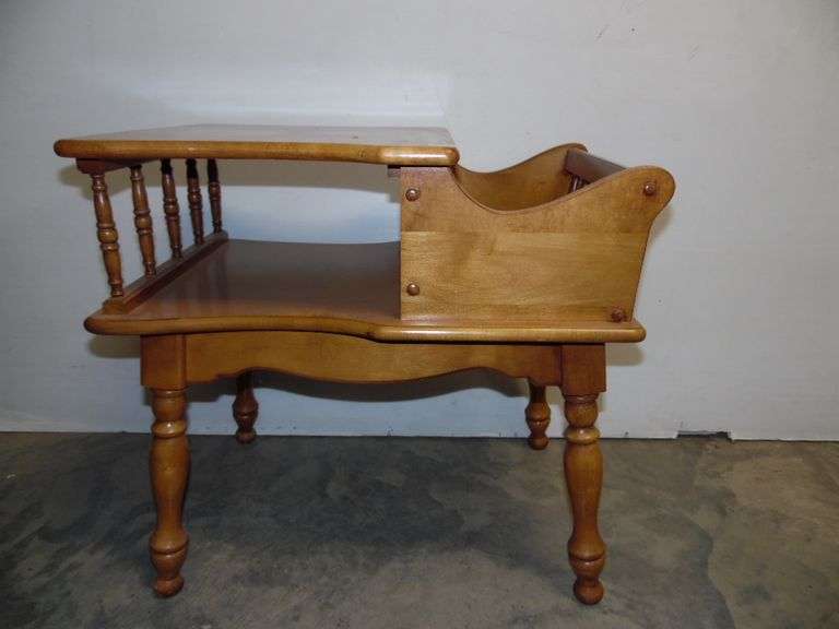 MCM End Table - 26" x 18" x 24" - Dunker Auction