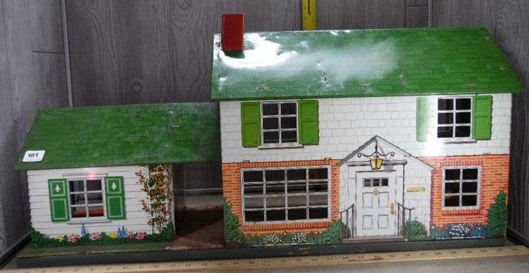 Metal Dollhouse - Dunker Auction