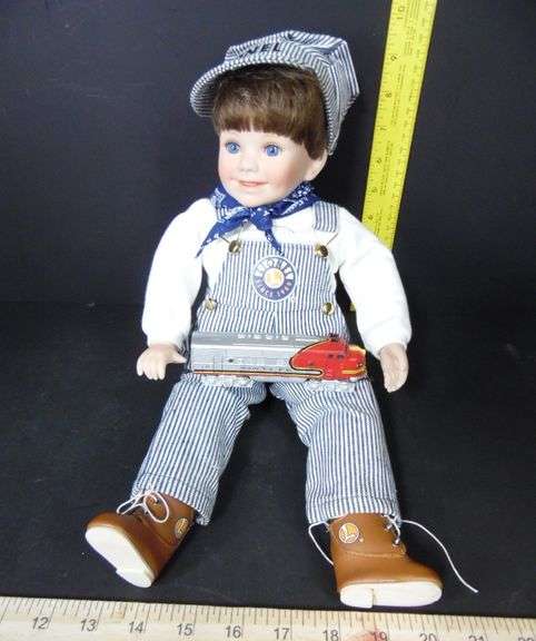 Lionel Train Doll - Dunker Auction