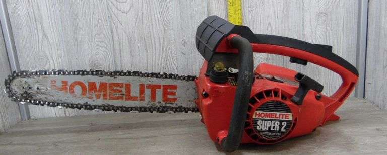 Homelite Super2 Chainsaw - Dunker Auction