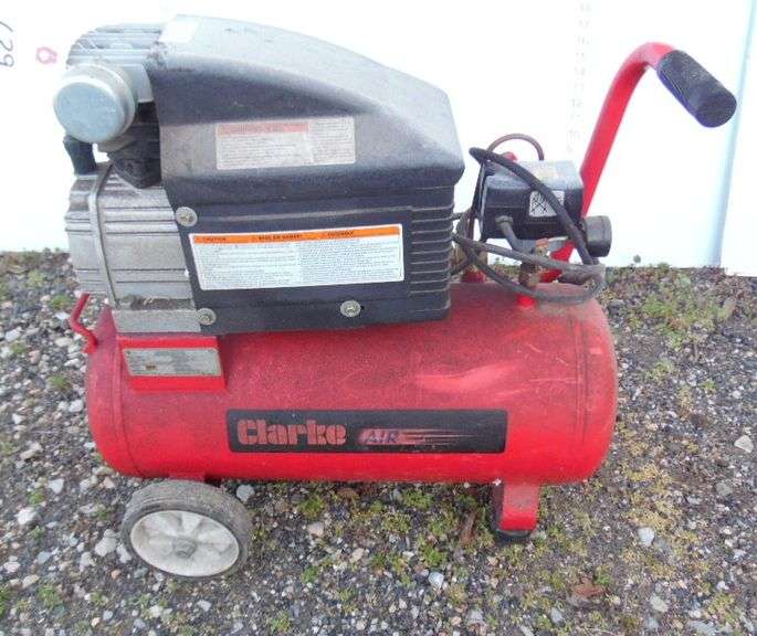 Clarke Air 6 Gallon Air Compressor - Dunker Auction