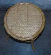 Wood Painted Rocker and Small Table - Dunker Auction