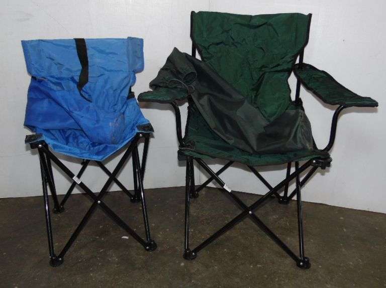 Two Folding Camp Chairs - Dunker Auction