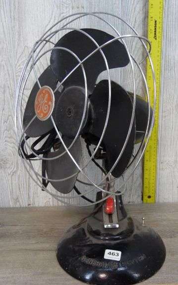 Vintage GE Table Fan - Dunker Auction