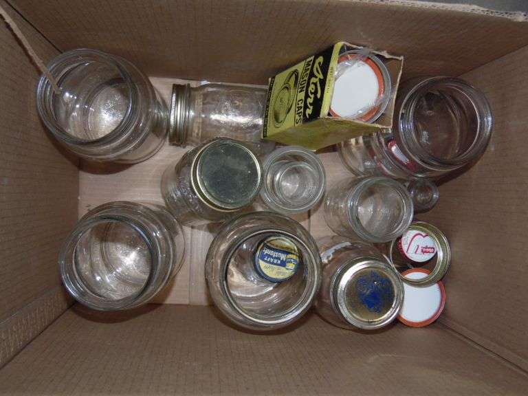 Canning Jars & Caps - Dunker Auction