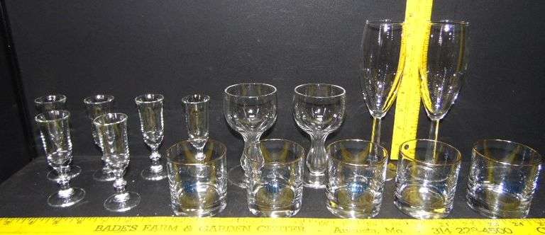 Drinking Glasses - Western Catholic Union, Champaign Flutes - Dunker ...