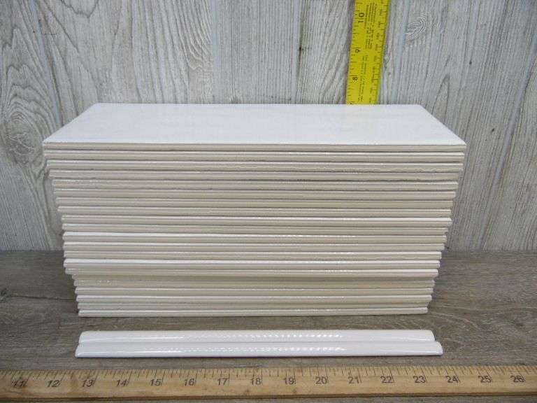 4" x 12" Tiles - MY90-Santorini - Dunker Auction