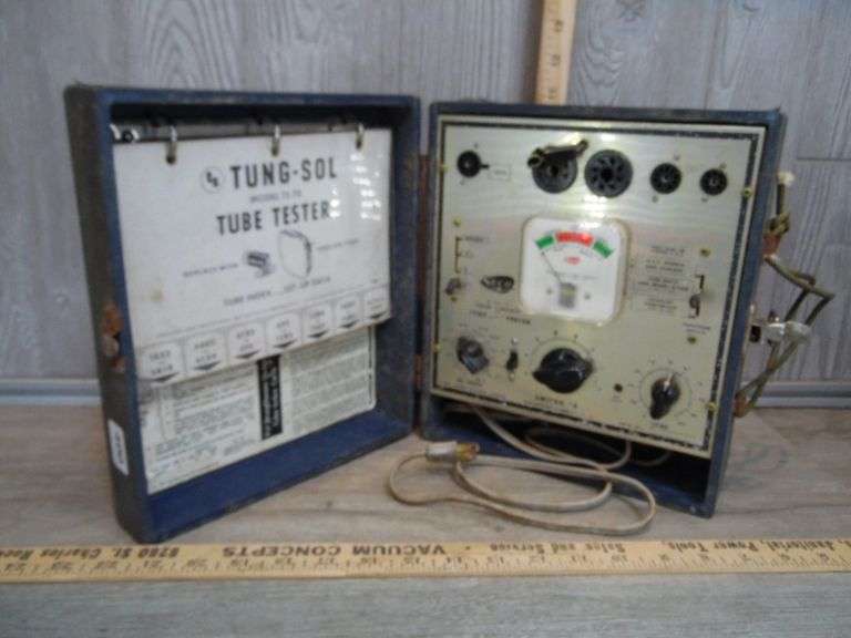 Tung-Sol Tube Tester - Dunker Auction