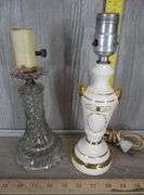 Table Lamps - No Shades - Dunker Auction