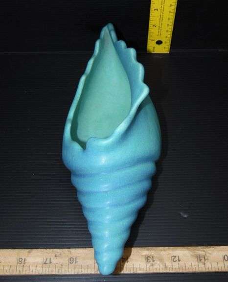 Van Briggle Pottery - Conch Shell - Dunker Auction
