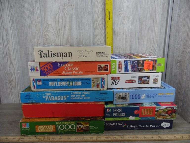 Jigsaw Puzzles - Dunker Auction