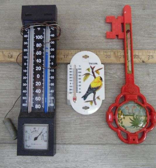 Three Thermometers - Dunker Auction