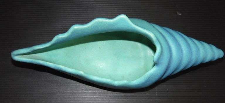 Van Briggle Pottery - Conch Shell - Dunker Auction