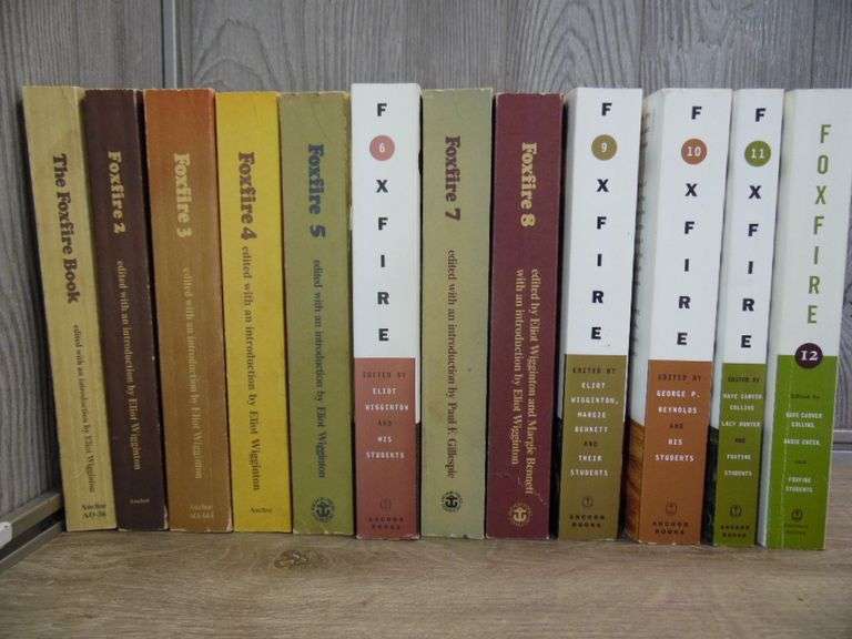 The Firefox Books 1-12 - Living Simple In America Series - Dunker Auction