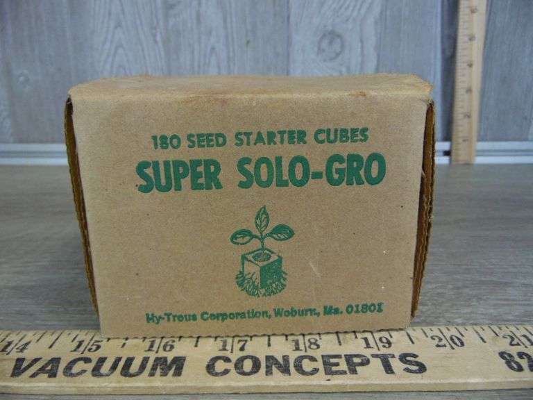 Burpee Seed'n Start & Super Solo-Gro Starter Cubes - Dunker Auction