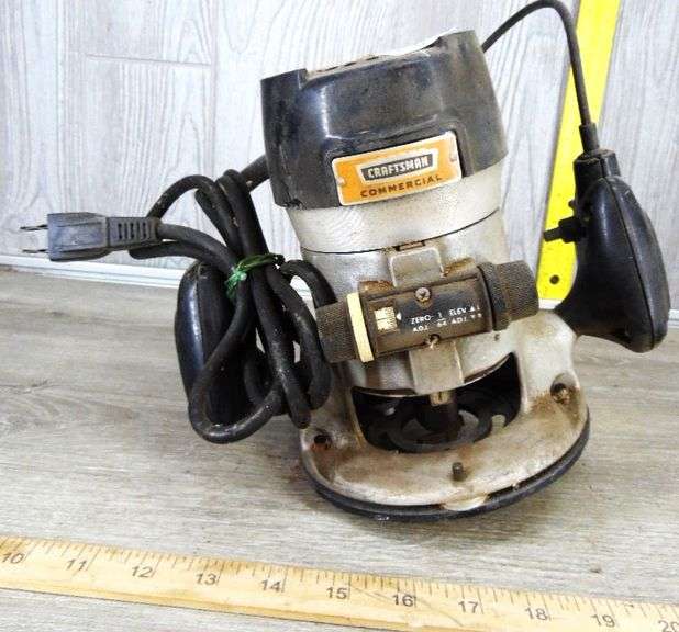 Sears Craftsman Commercial Router - Dunker Auction