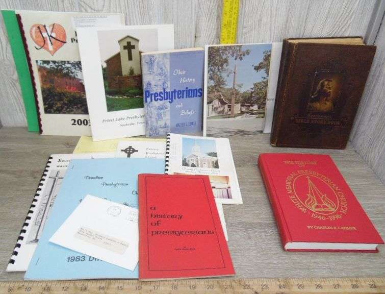 Religious Books, Presbyterian Booklets - Dunker Auction