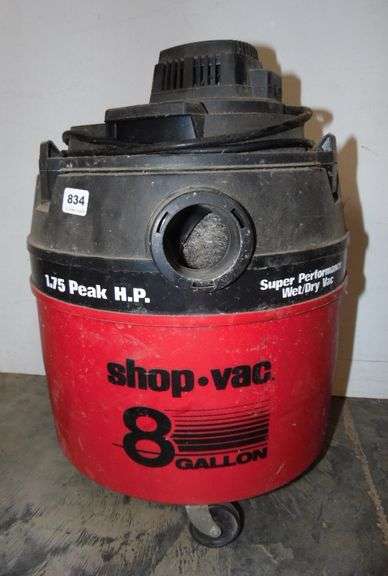 8 Gallon Shop-Vac - Dunker Auction