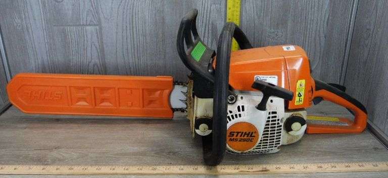 Stihl MS 250C Chainsaw - Untested - Dunker Auction