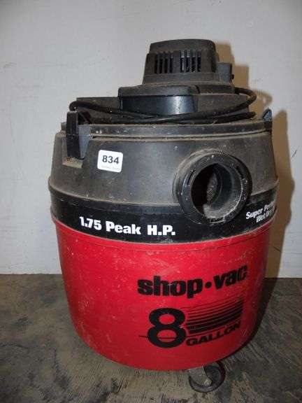 8 Gallon Shop-Vac - Dunker Auction
