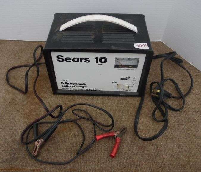 Sears 10 Amp Fully Automatic Battery Charger - Dunker Auction