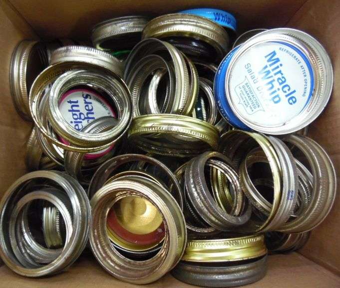 Canning Jar Rings, Plastic Caps, Lids & Peek-O Door Peephole - Dunker ...