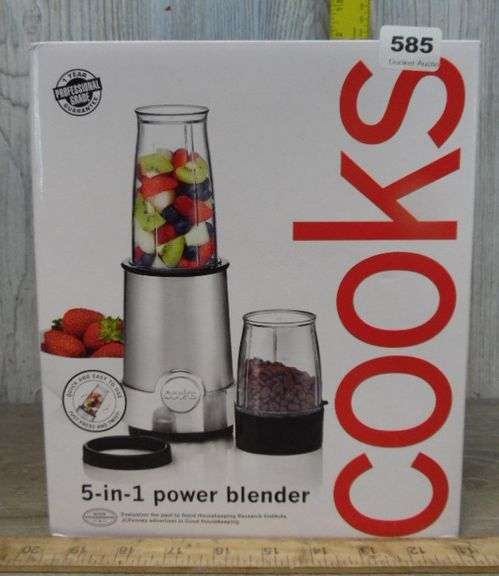 Cooks 5-In-1 Power Blender - Dunker Auction