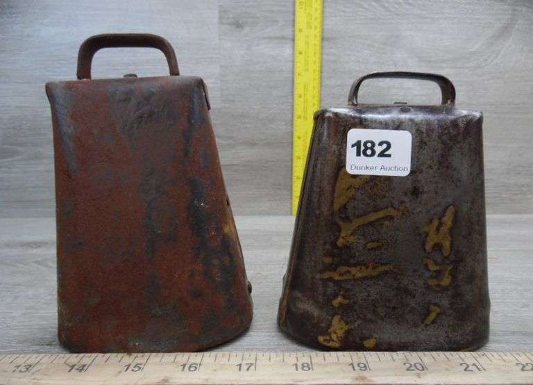 Two Cow Bells - Dunker Auction