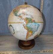 Replogle 12" Diameter Globe - World Classic Series Made In USA - Dunker Auction
