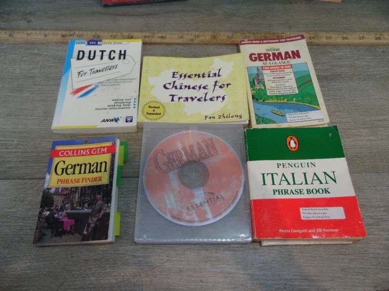 Foreign Language Books & CDs - Dunker Auction