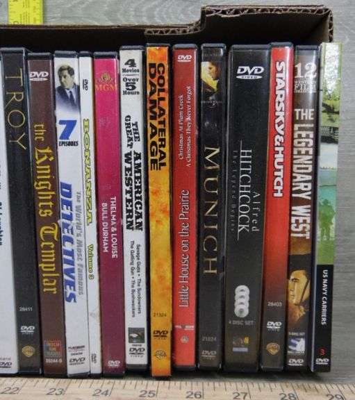 DVDs - Various Genres - Dunker Auction