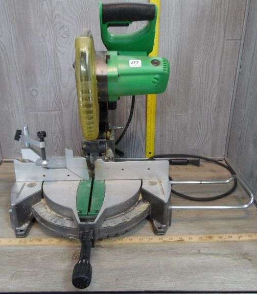Hitachi C10FCE2 Single Bevel Compound Miter Saw - Dunker Auction
