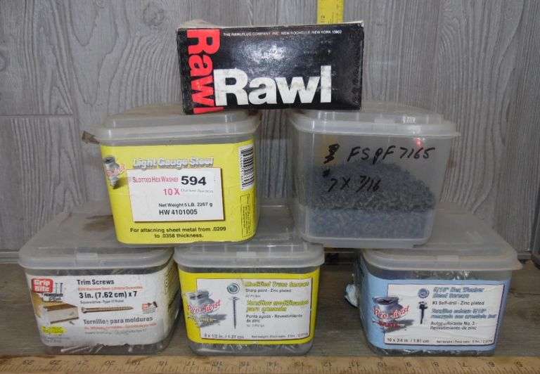 Truss Screws, Hex Washer Head Screws, Trim Screws, POP Rivets - Dunker ...