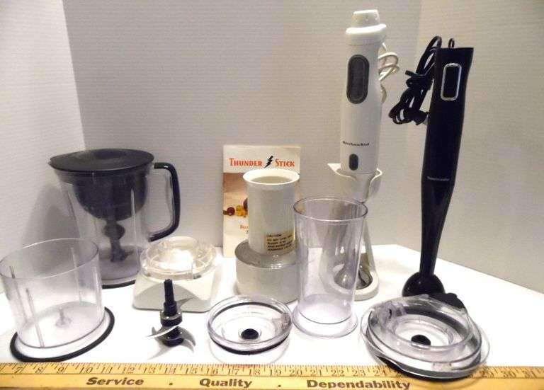 Hand Blenders & Blender Accessories - Dunker Auction