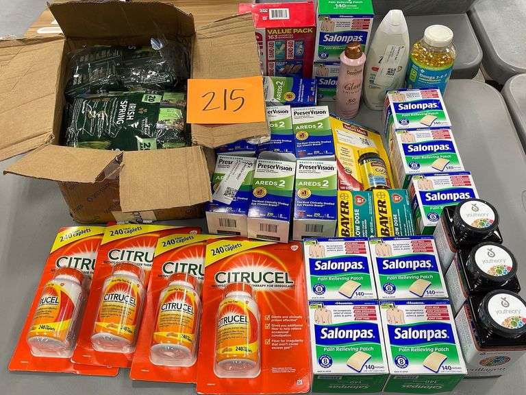 MISC LOT OF HEALTHCARE/ HYGIENE ITEMS - SEE PHOTOS - Earl's Auction Company