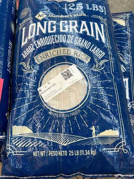 (4) BAGS OF LONG GRAIN RICE - Earl's Auction Company