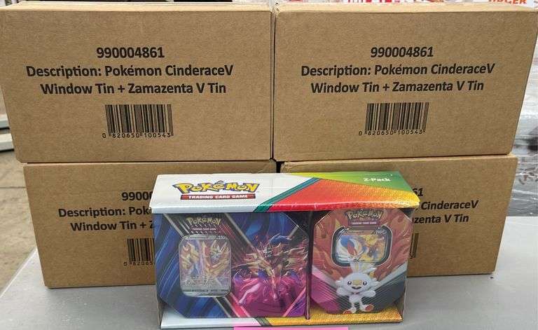 (5) BOXES OF POKEMON TRADING CARD GAME SETS - Earl's Auction Company
