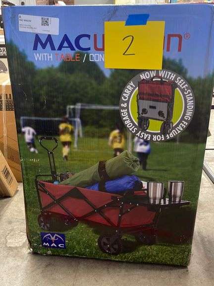 MAC FOLDABLE WAGON IN BOX - Earl's Auction Company