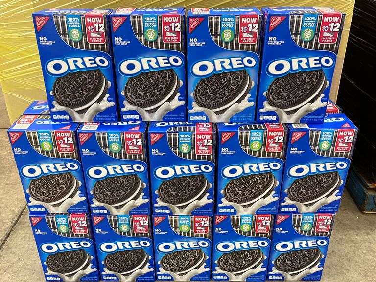 (24) BOXES OF OREO PACKS (12 PACKS PER BOX) - Earl's Auction Company