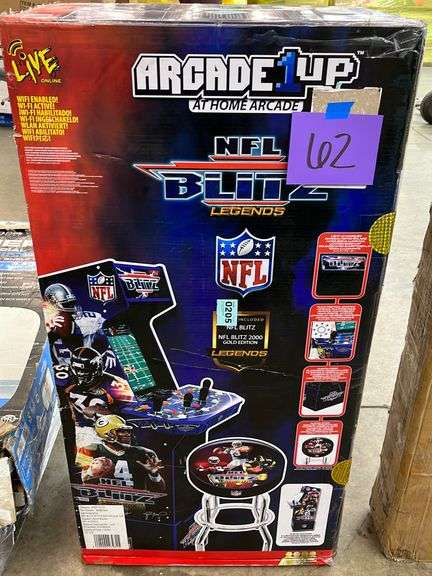 ARCADE 1 UP NFL BLITZ 2000 GOLD EDITION ARCADE GAME IN BOX - Earl's ...