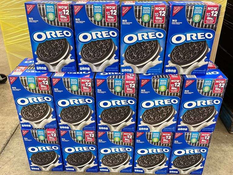 (24) BOXES OF OREO PACKS (12 PACKS PER BOX) - Earl's Auction Company