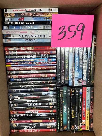 APPROX 50 ASSORTED DVDS - Earl's Auction Company