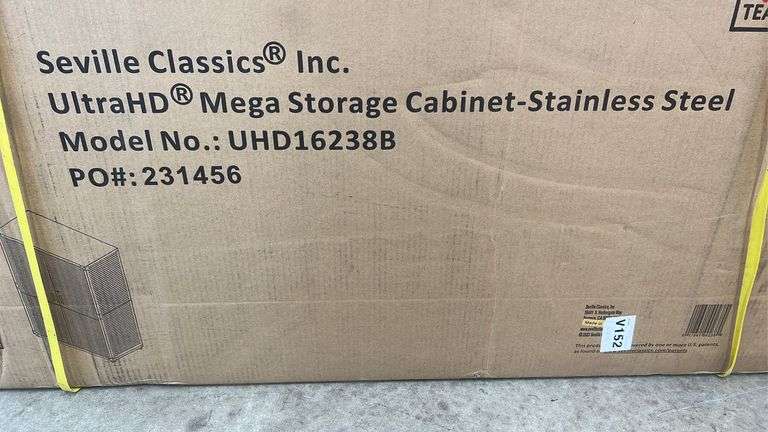 SEVILLE ULTRAHD MEGA STORAGE CABINET IN BOX - STAINLESS - Earl's ...